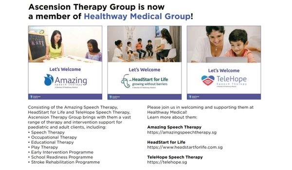Global Health: Welcoming Ascension Therapy Group - Healthway Medical